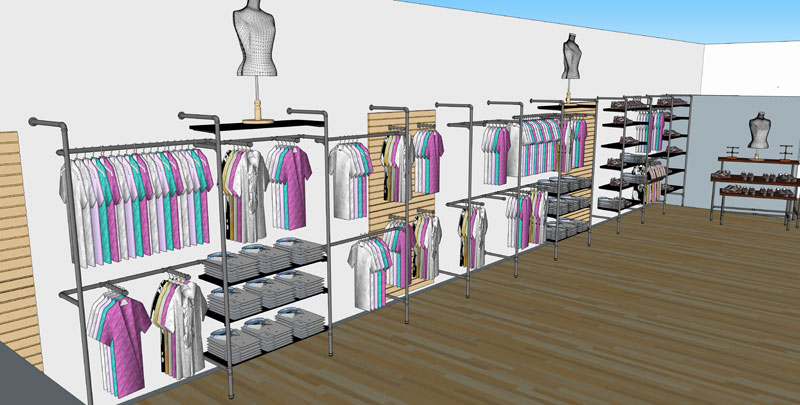 Unique Thrift Store Design Layouts